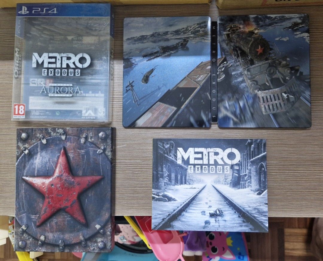 Steelbook Metro Exodus Aurora Edt, Video Gaming, Video Games ...