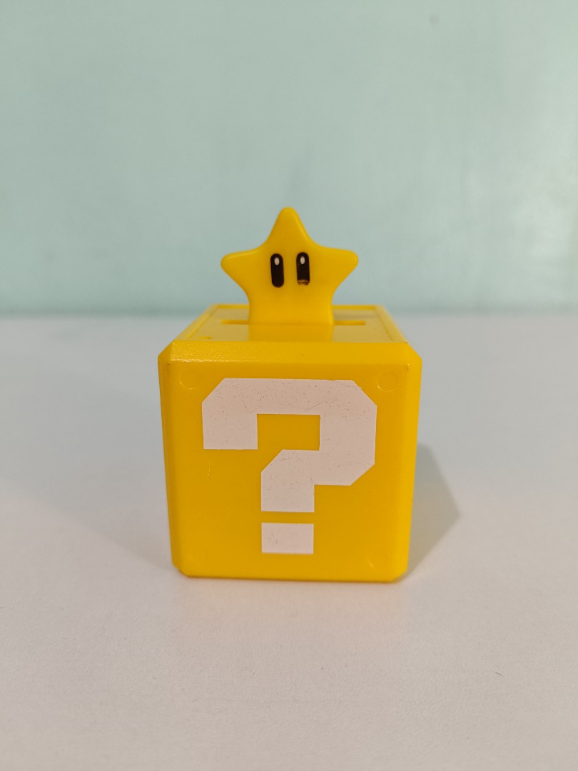 Super Mario Question Mark Block, Hobbies & Toys, Toys & Games on Carousell