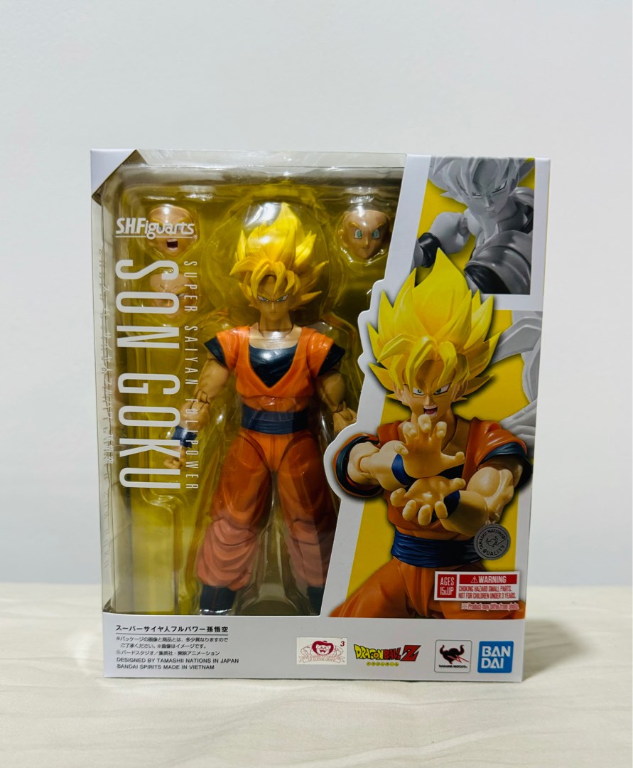 Super Saiyan Full Power Goku, Hobbies & Toys, Toys & Games on Carousell