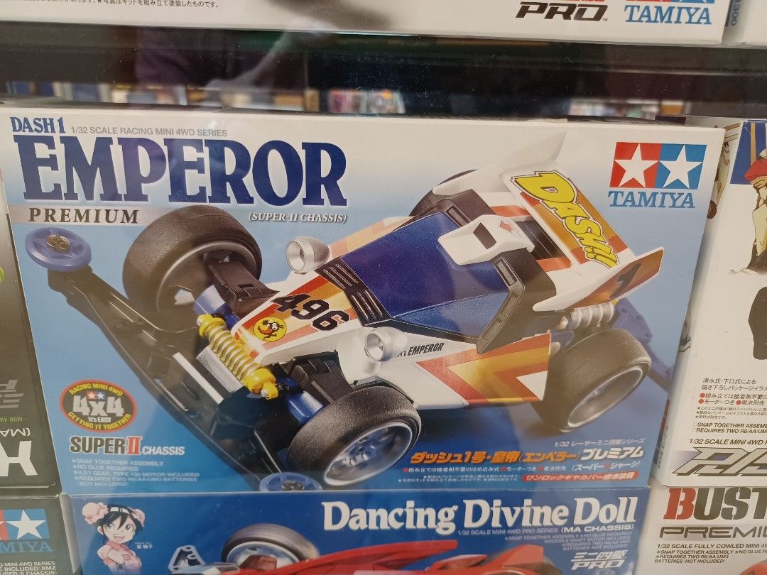 TAMIYA MINI 4WD DASH 1 EMPEROR (premium), DASH 0 HORIZON / DASH 001 ...