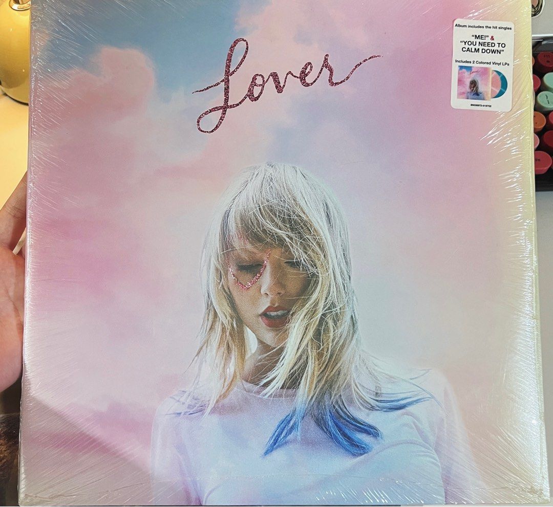 Taylor Swift - Lover vinyl, Hobbies & Toys, Music & Media, Vinyls on ...