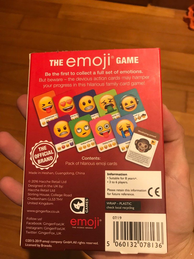 The Emoji Game, Hobbies & Toys, Toys & Games on Carousell