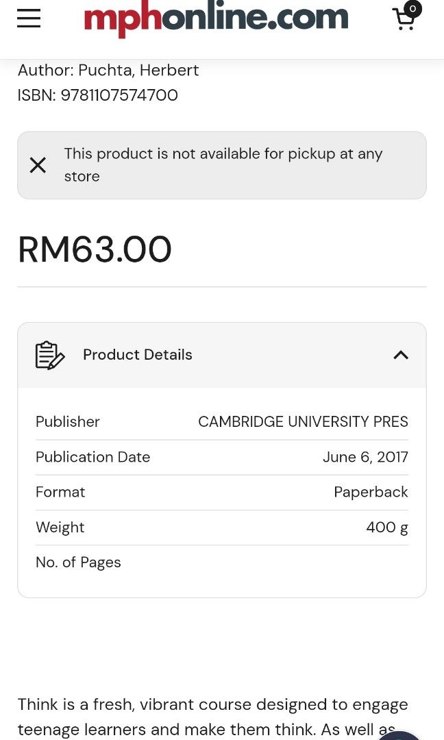 THINK LEVEL 5 STUDENT`S BOOK, Hobbies & Toys, Books & Magazines ...