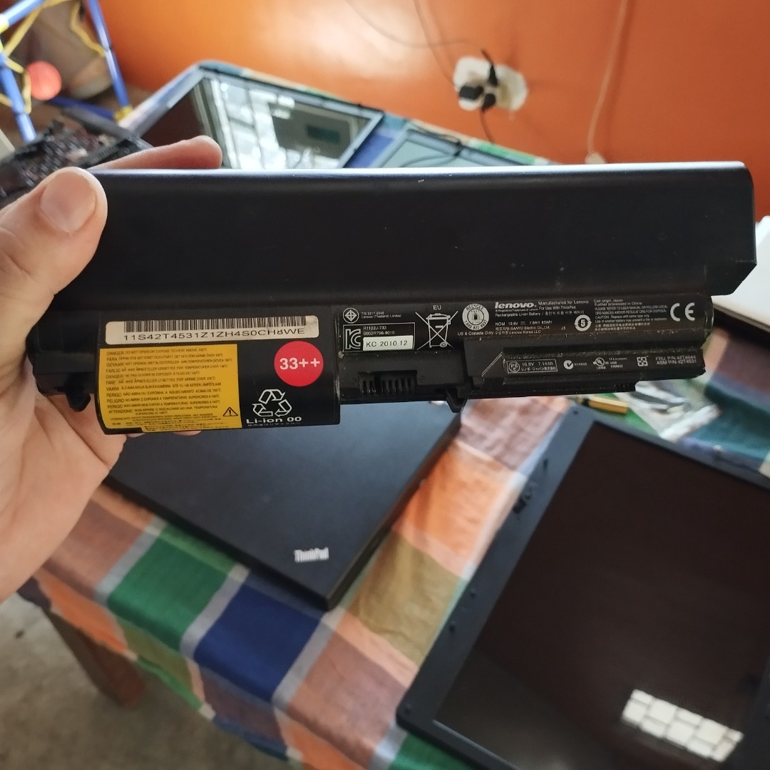 Thinkpad Battery, Computers & Tech, Parts & Accessories, Computer Parts ...