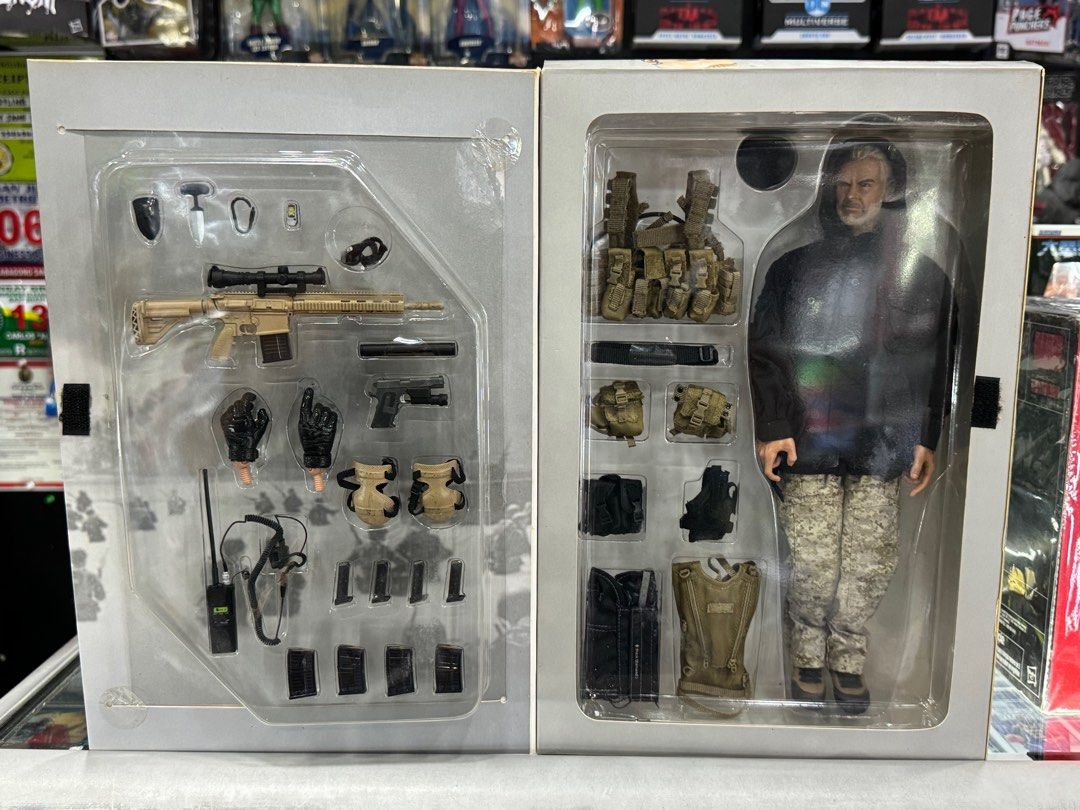 Toy City 1/6 Scale British Royal Navy Special Boat Service SEAN CONNERY ...