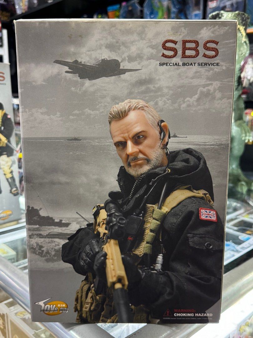 Toy City 1/6 Scale British Royal Navy Special Boat Service SEAN CONNERY ...