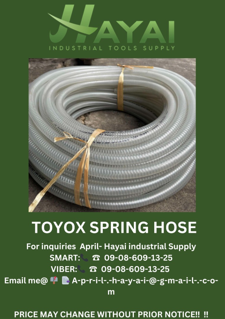 Toyox spring hose, Commercial & Industrial, Construction Tools ...