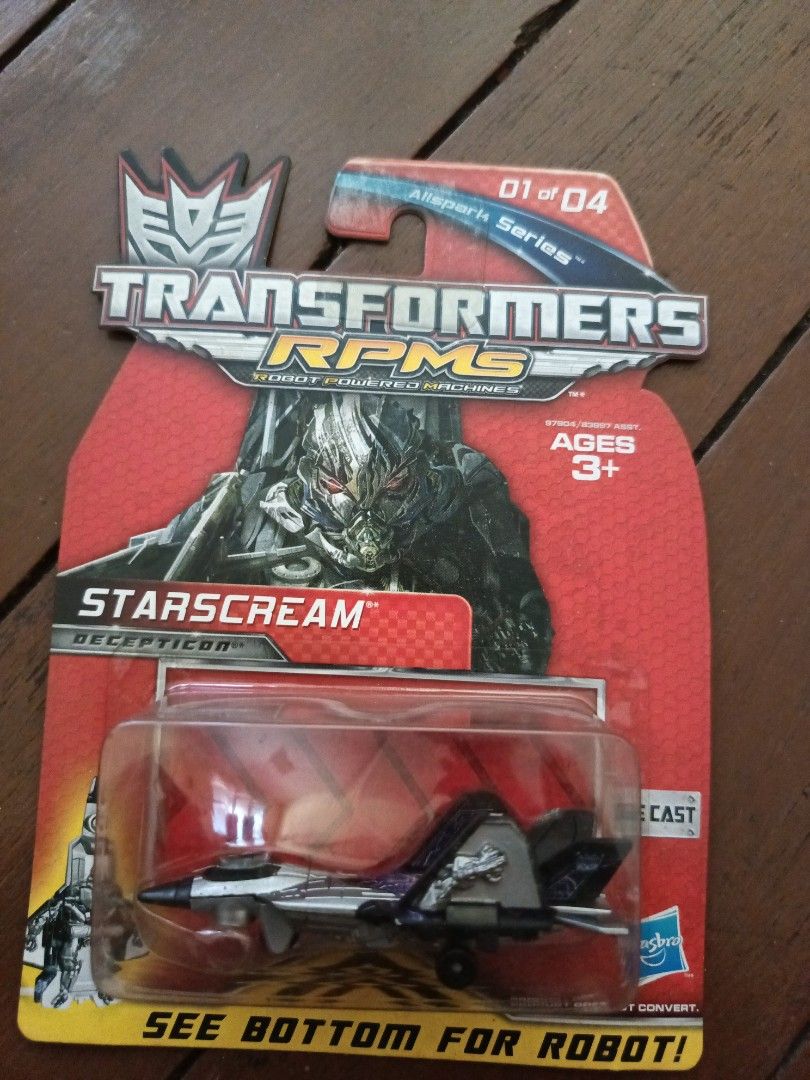 Transformers RPMs: Starscream, Hobbies & Toys, Toys & Games on Carousell