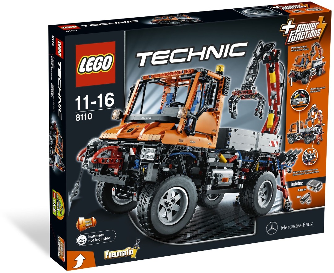 [TWOTHREE] LEGO 8110 Mercedes-Benz Unimog, Hobbies & Toys, Toys & Games ...