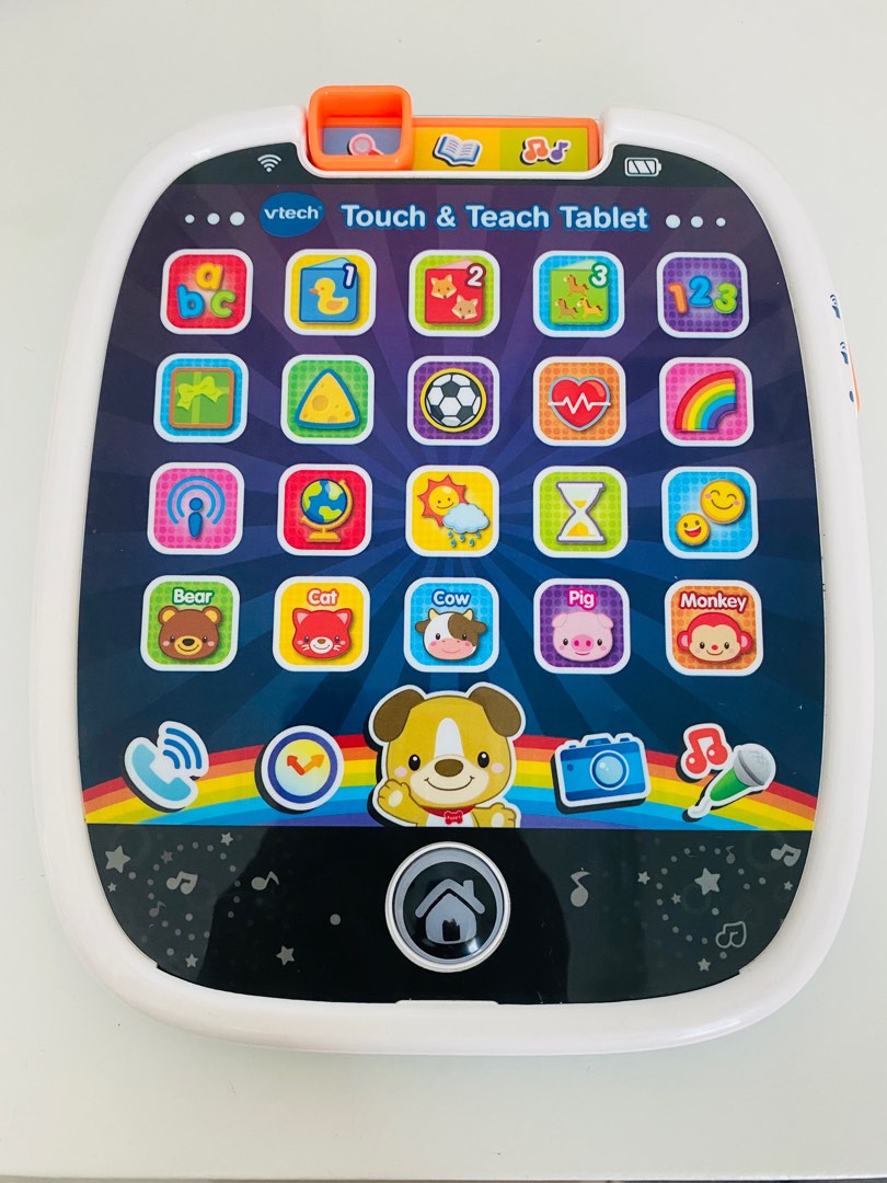 Vtech Touch & Teach Tablet for Kids | Sound Effects, Phrases and Songs ...