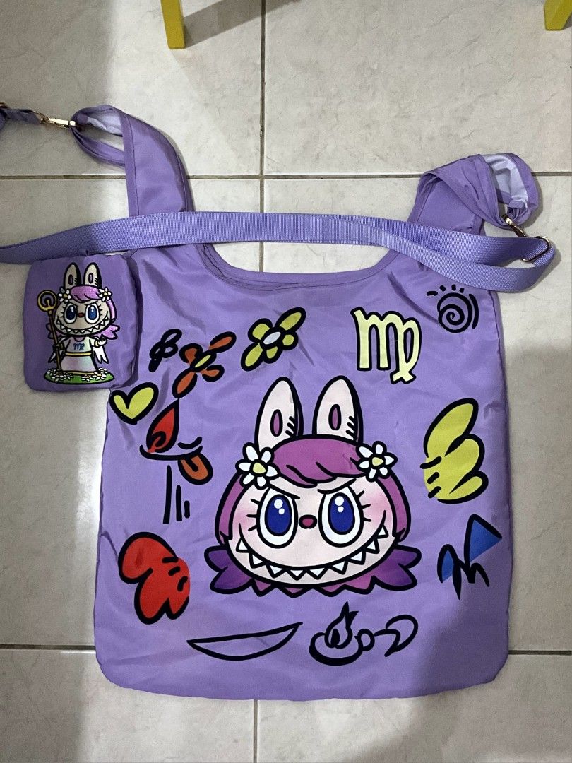 WTS Labubu Constellation Messenger Bag (Virgo), Toys & Collectibles ...