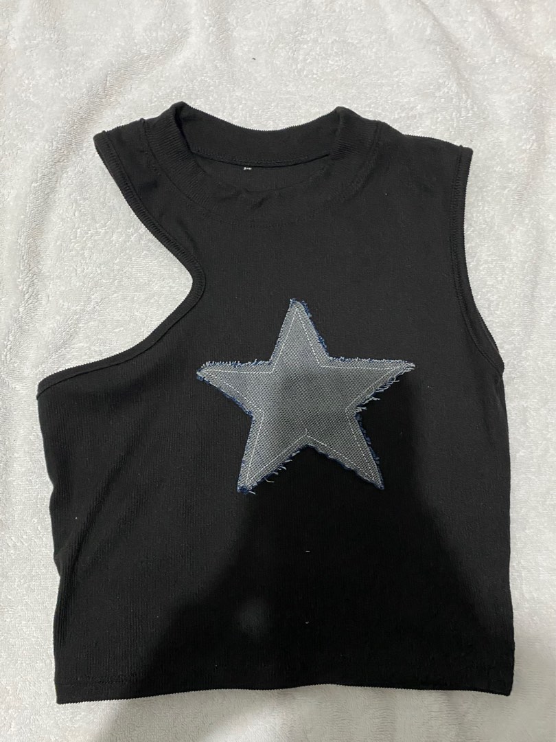 Y2k rock style, Women's Fashion, Tops, Blouses on Carousell