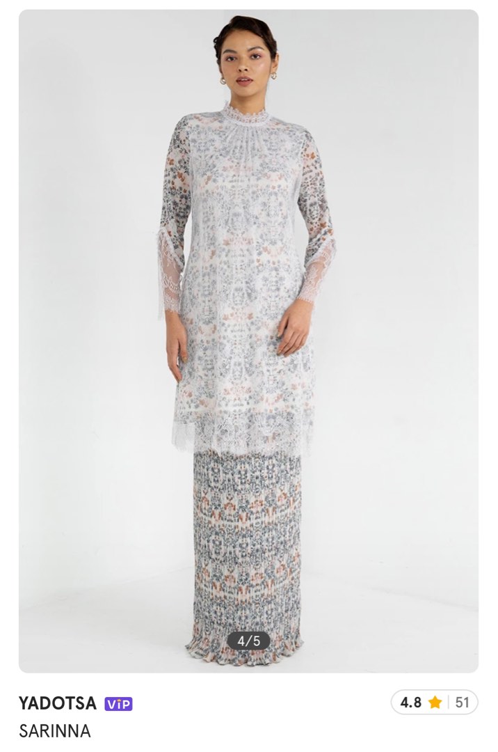 YADOTSA SARINNA, Women's Fashion, Muslimah Fashion, Baju Kurung & sets ...