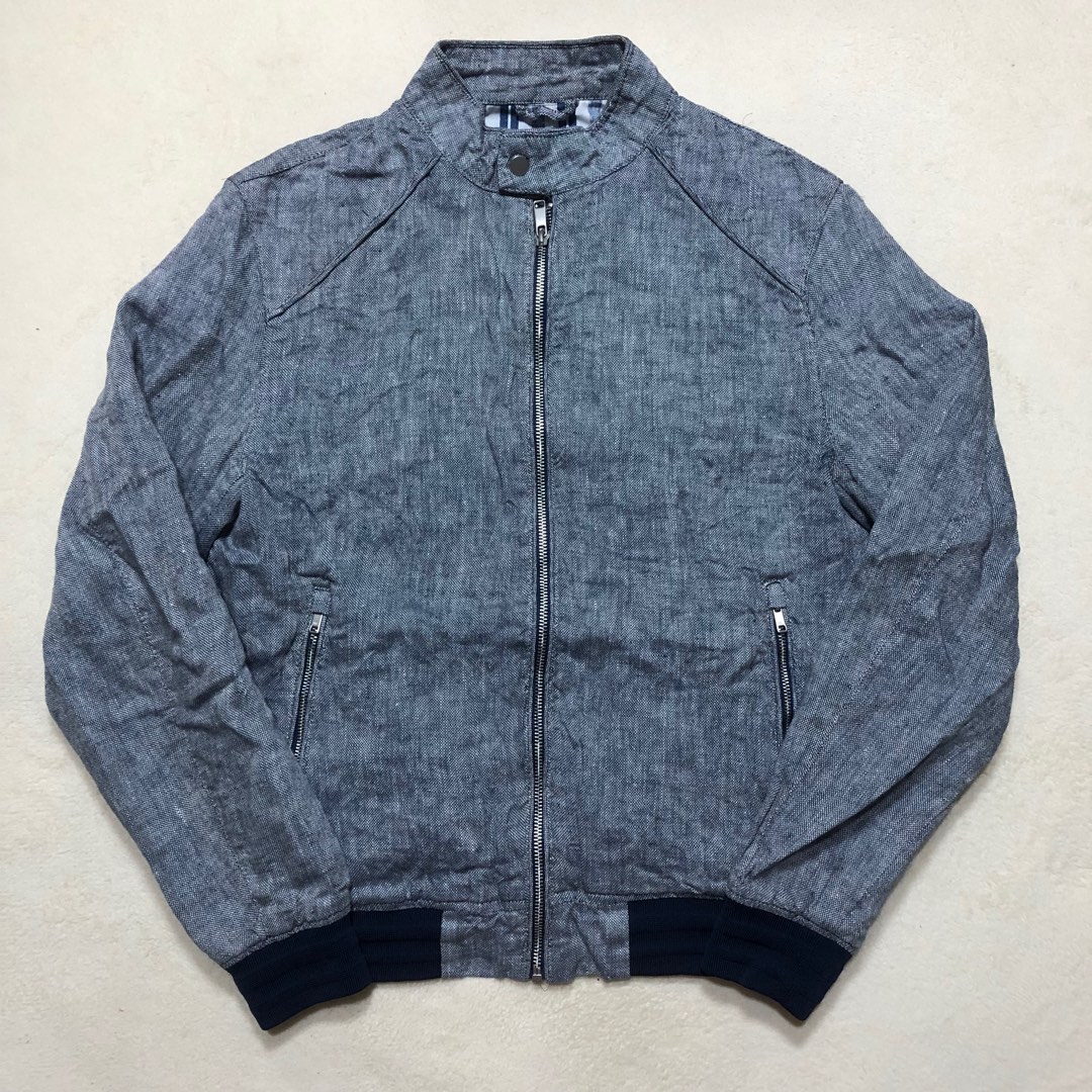 ZARA MAN Harrington Jacket, Men's Fashion, Coats, Jackets and Outerwear ...