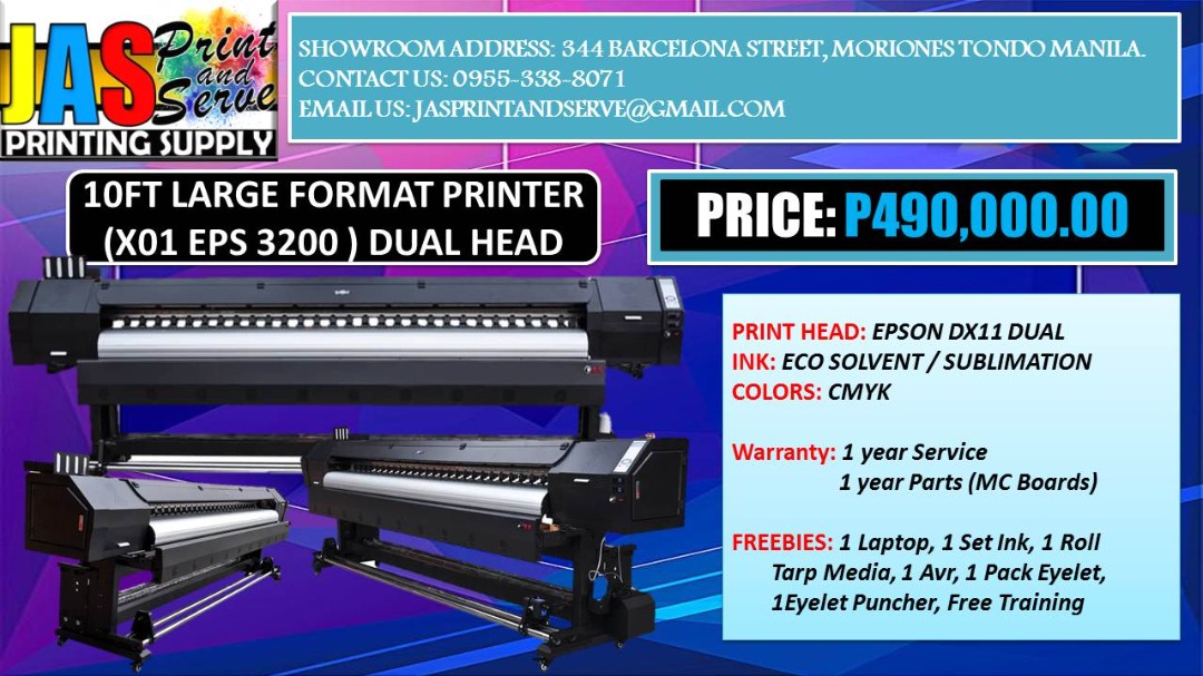 10.5 ECO SOLVENT PRINTER MACHINE AND MORE..., Computers & Tech ...