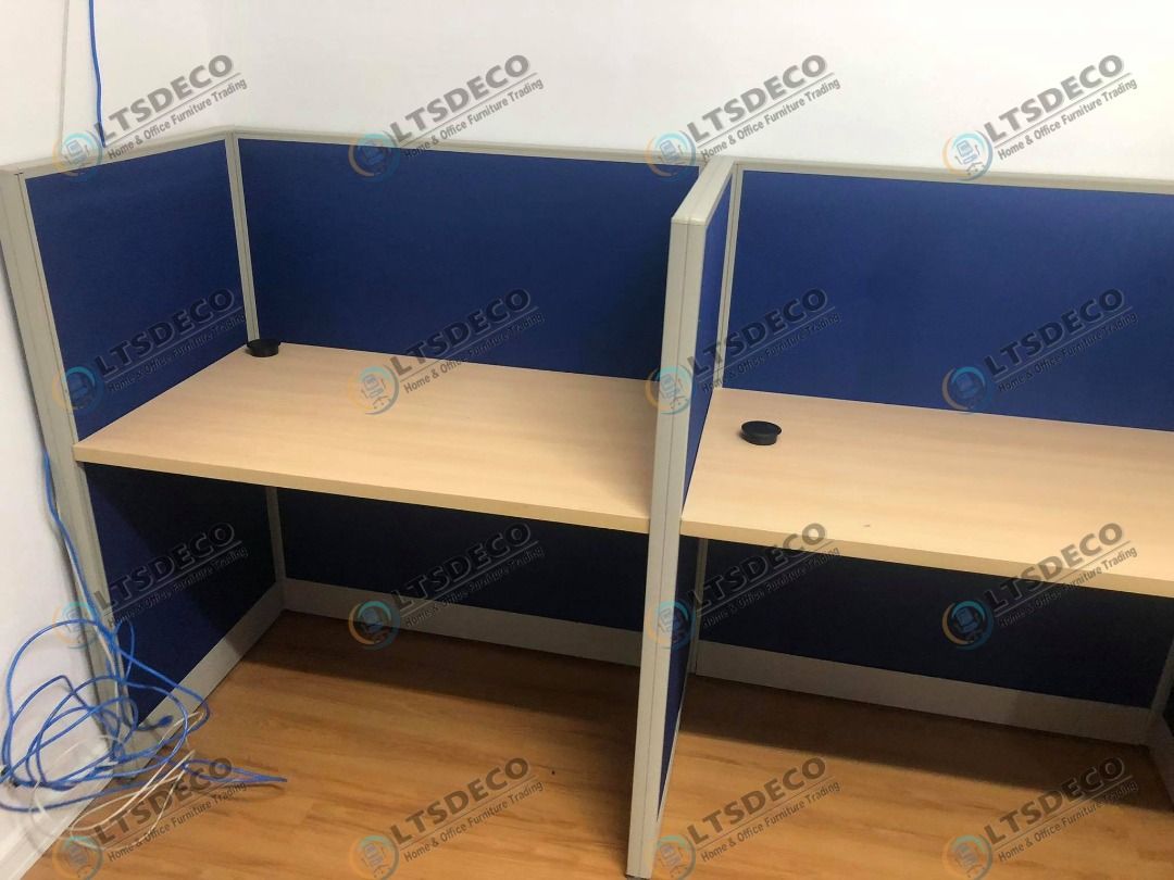 2 Seater cubicle workstation | office partition | office furniture ...
