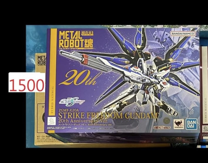 (9成新 開盒CHECK件) MR Metal Robot魂 SEED Destiny - Freedom 20周年 特擊自由高達, 正義 Justice Real Type color ...