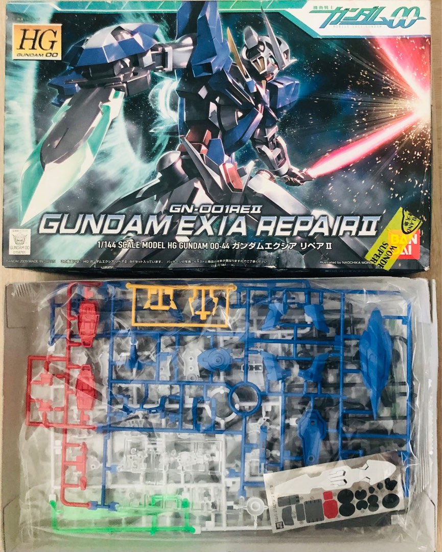 特價 全新 盒殘 HG GUNDAM OO EXIA REPAIR 2 高達模型 Gundam, 興趣及遊戲, 玩具 & 遊戲類 ...