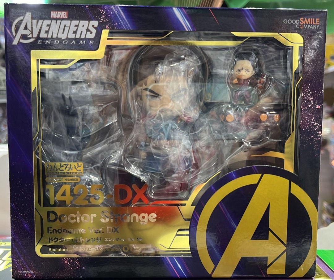全新日版 Good Smile Company GSC 1425-DX 黏土人 土人 nendoroid 奇異博士 Doctor Strange 終局之戰 Endgame VER., 興趣及 ...