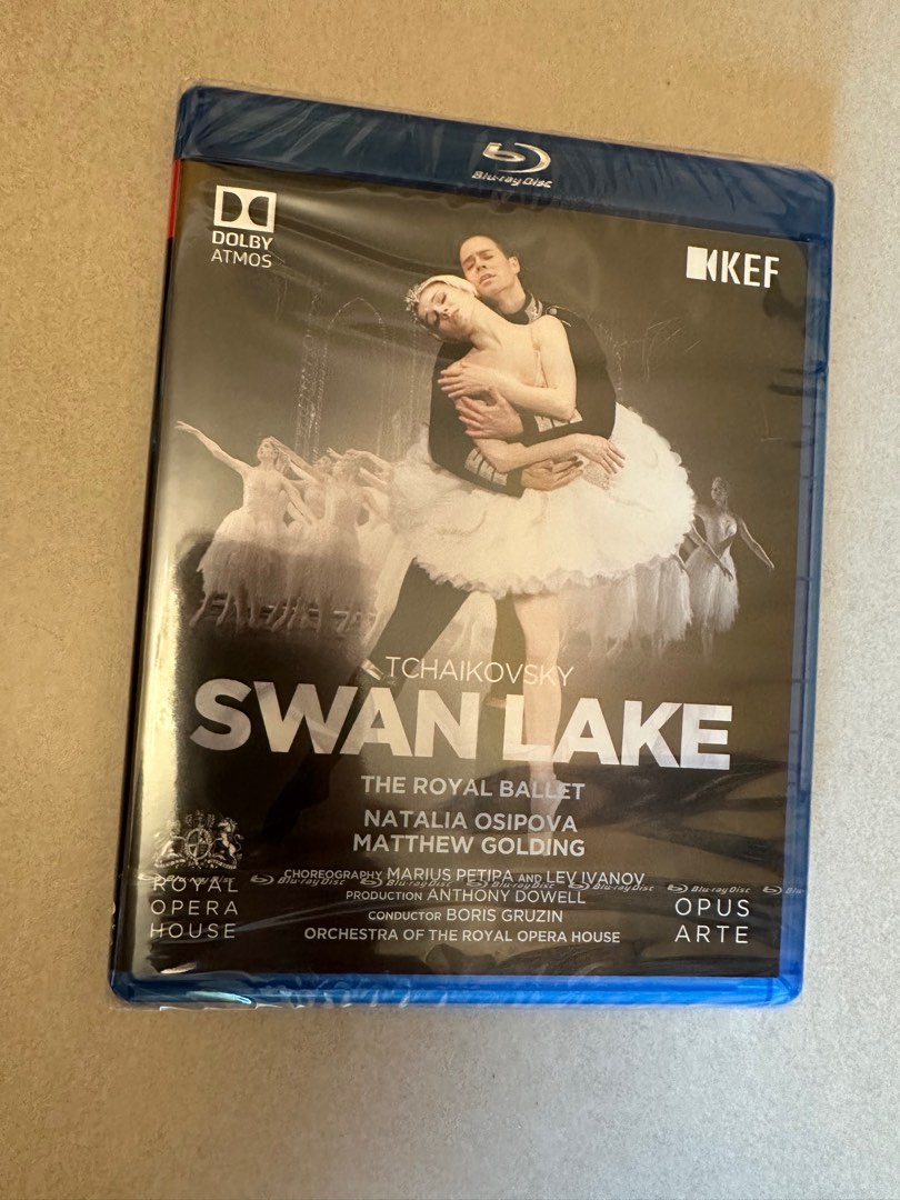 天鵝湖 Swan lake blu ray 碟全新, 興趣及遊戲, 音樂、樂器 & 配件, 音樂與媒體 - CD 及 DVD - Carousell