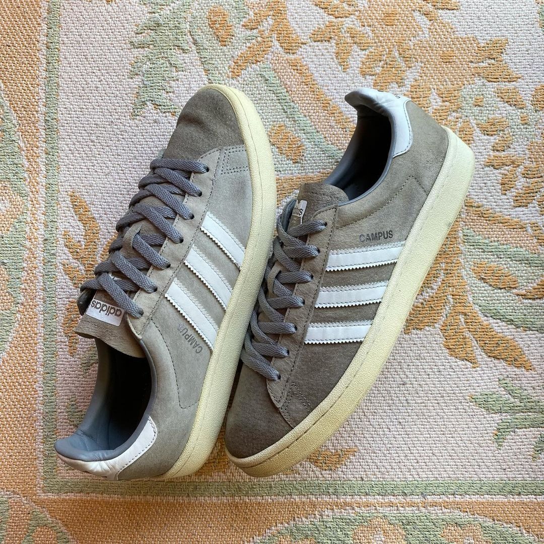 ADIDAS CAMPUS GREY, Men's Fashion, Footwear, Sneakers on Carousell