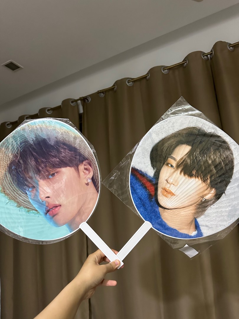 Ateez Official Merchandise Japan MD Handfan Uchiwa, Hobbies & Toys ...