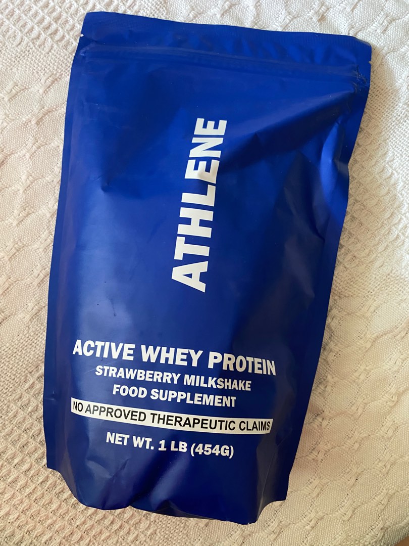ATHLENE Active whey protein 1lb 100% Whey protein powder, Health ...