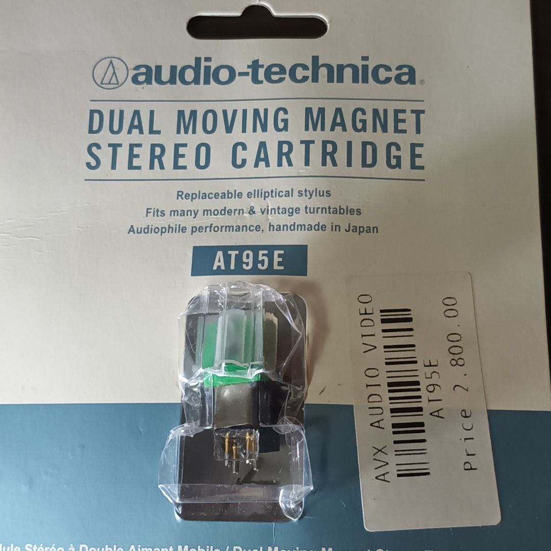 SALE !!! Audio Technica AT95E Dual Moving Magnet Stereo Cartridge ...