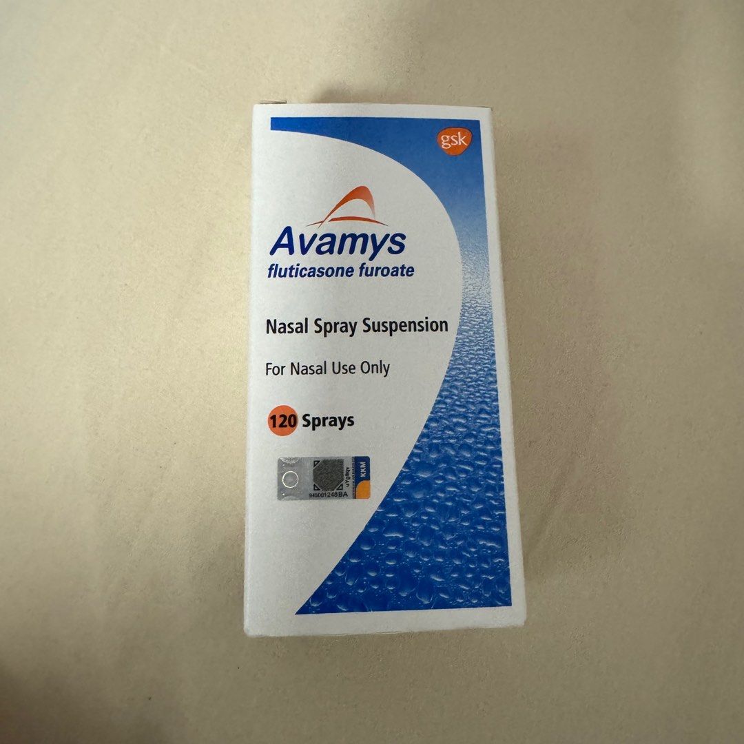 Avamys 27.5mcg Nasal Spray Suspension 60 doses, Health & Nutrition ...