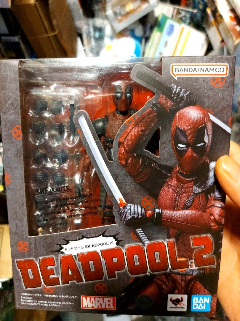 bandai S.H.Figuarts SHF Deadpool 死侍 DEADPOOL 2, 興趣及遊戲, 玩具 & 遊戲類 - Carousell