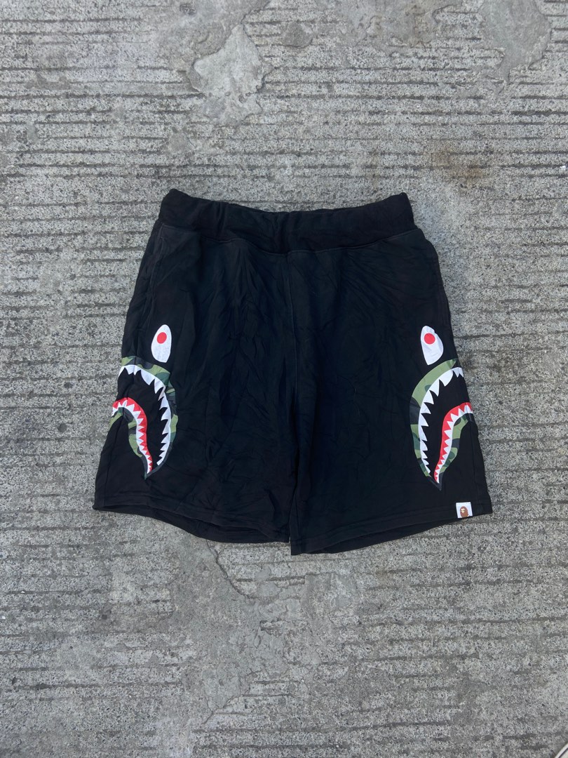 Bape Short, Men's Fashion, Bottoms, Shorts on Carousell