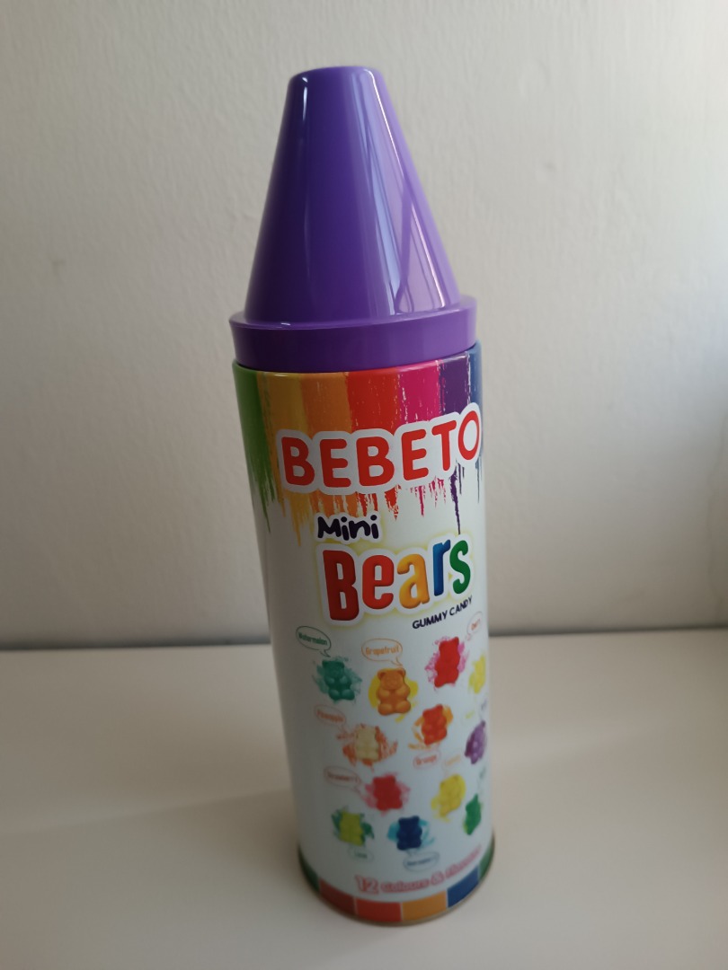 Bebeto Bears Coin Tabung Container (No Gummies inside, just the ...