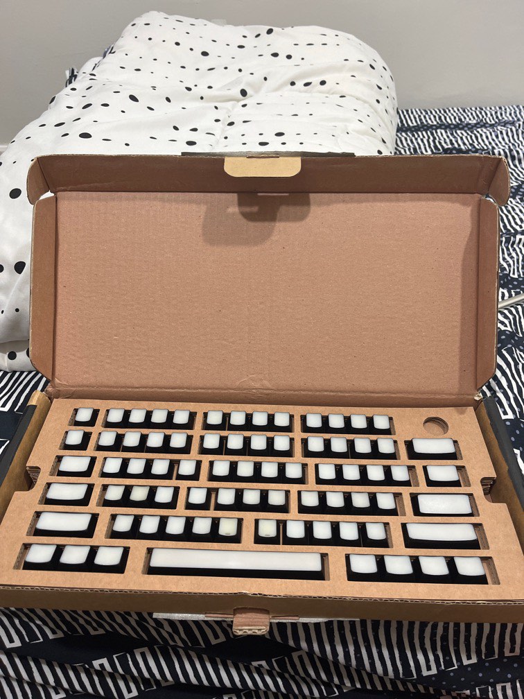 Black and White Keycaps, Computers & Tech, Parts & Accessories ...