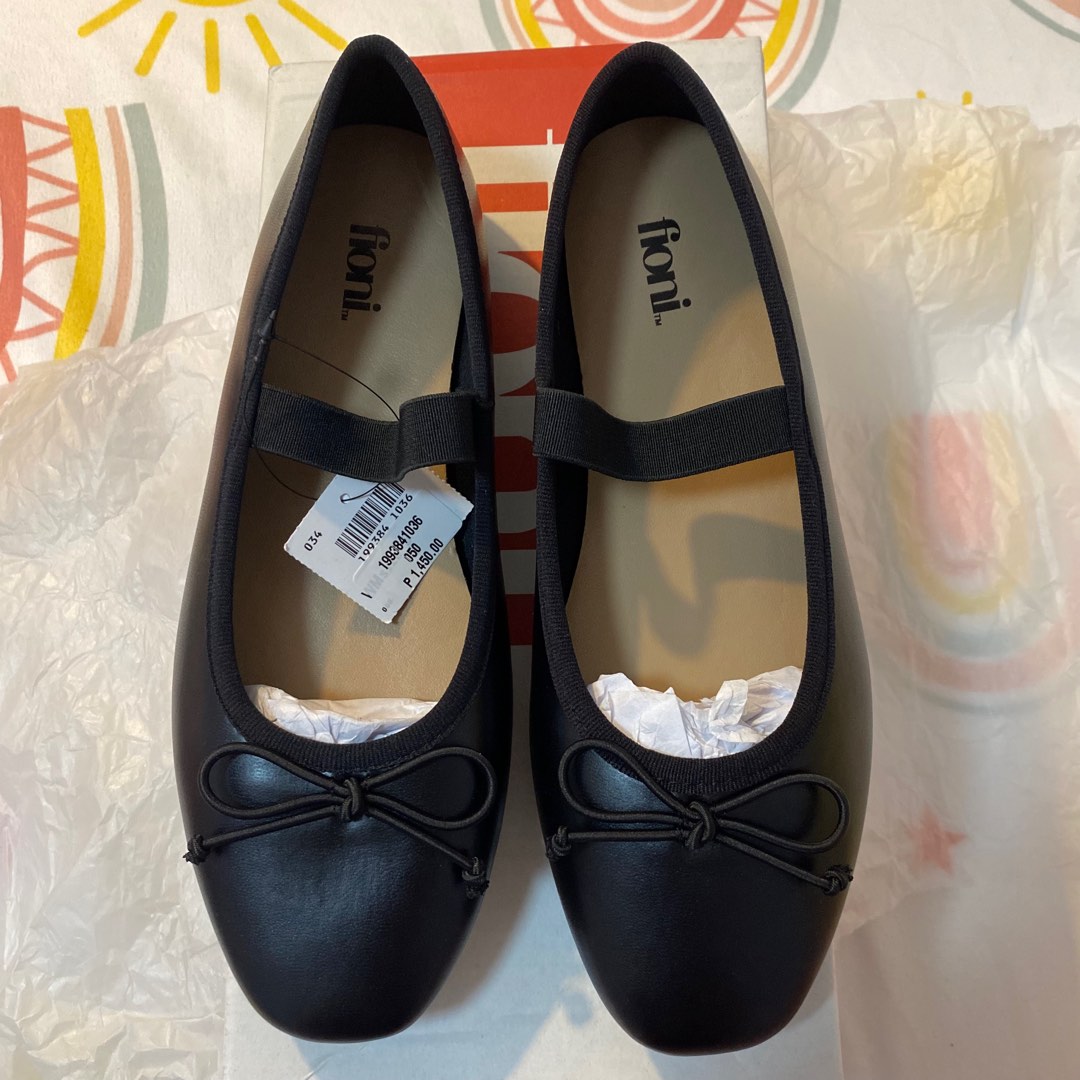 Black School Shoes / Ballet Flats (Payless), Women's Fashion, Footwear ...