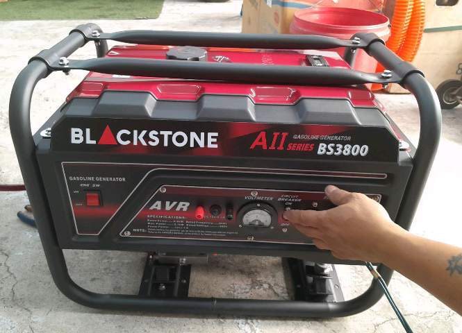 BLACKSTONE GENERATOR 3100 watts GASOLINE BS3800, Commercial ...