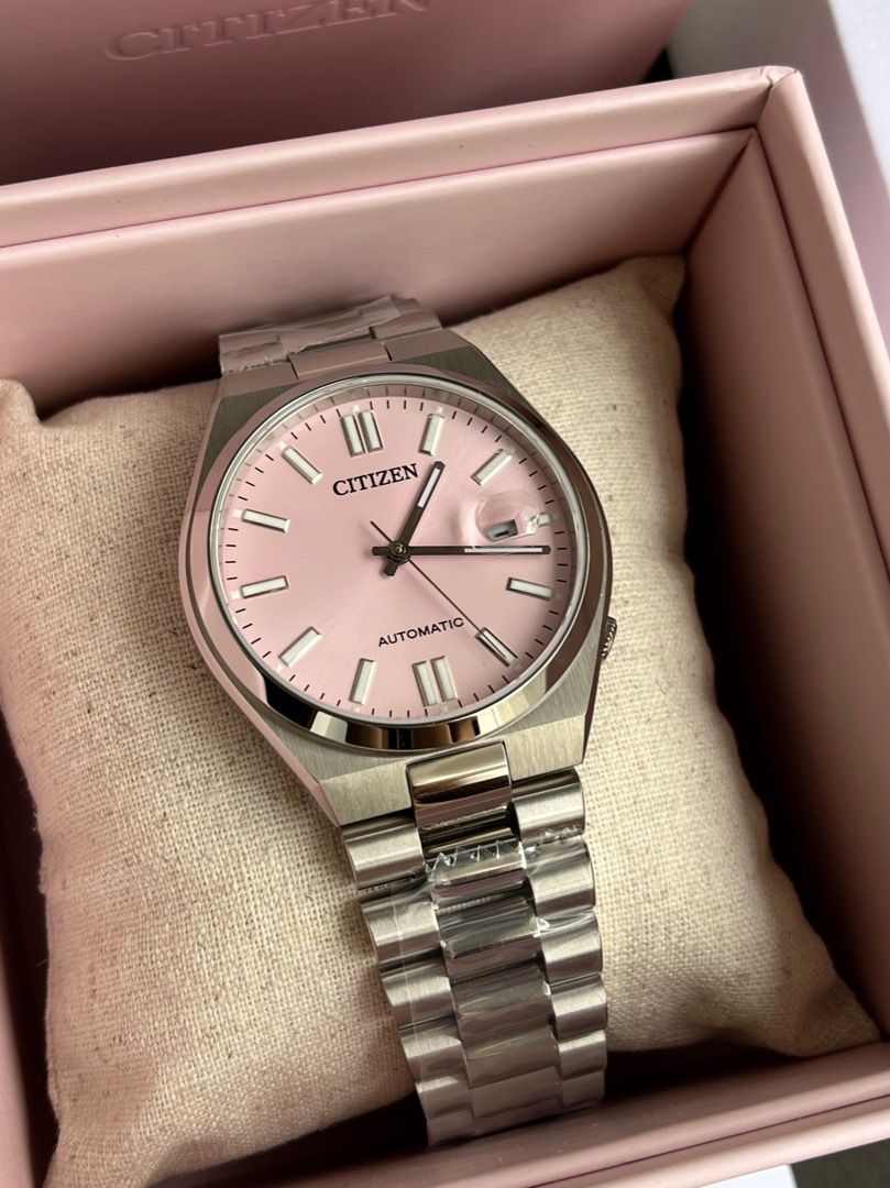 BNEW AUTHENTIC! Citizen x Pantone Watch NJ0158-89X Tsuyosa Dreamy Pink ...