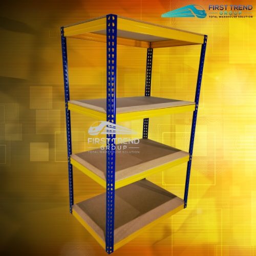 BOLTLESS RACK 1.2MM BLUE YELLOW / BLACK / WHITE 150CMH X 45CMD X 120CML ...