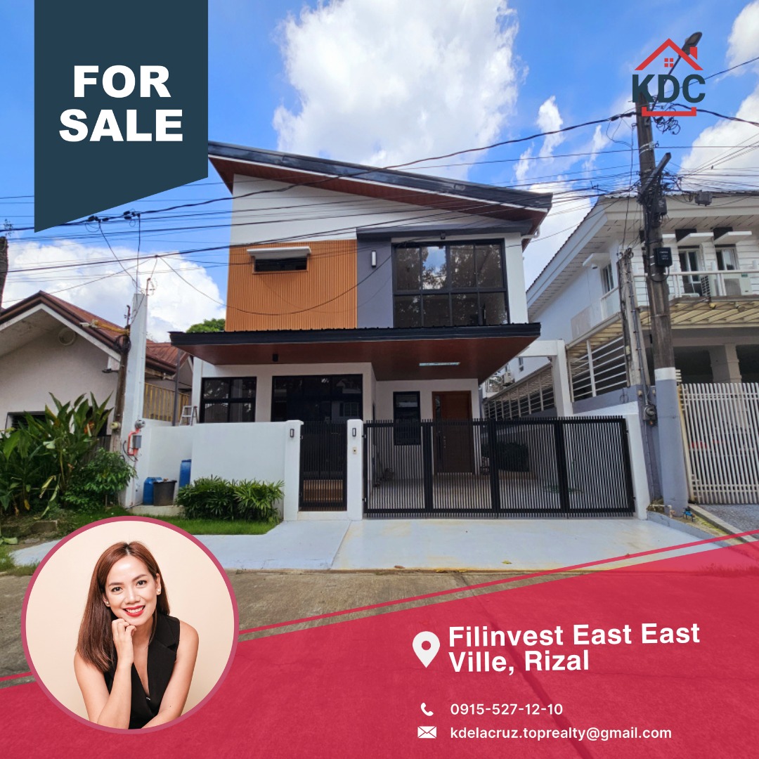 BRAND NEW! 2 Storey House and Lot for SALE in Filinvest East, Eastville, Rizal, Property, For ...