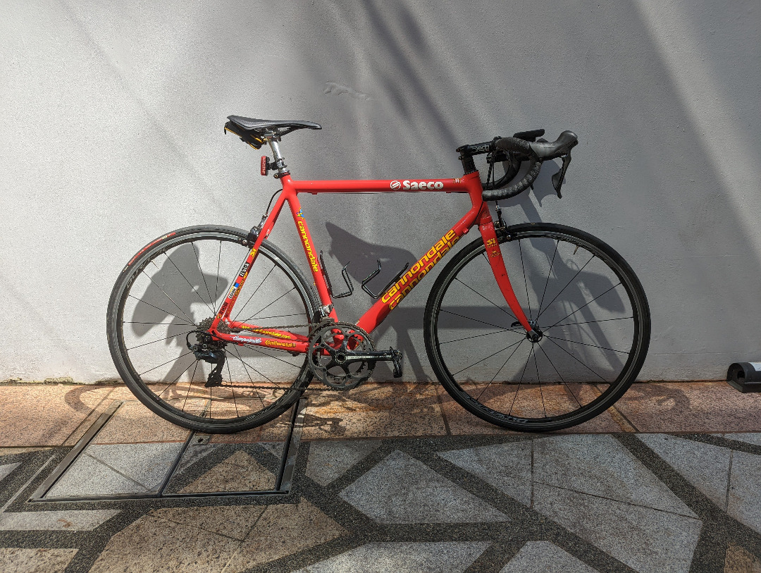 Cannondale CAAD 6 Saeco Frameset 56cm, Sports Equipment, Bicycles ...