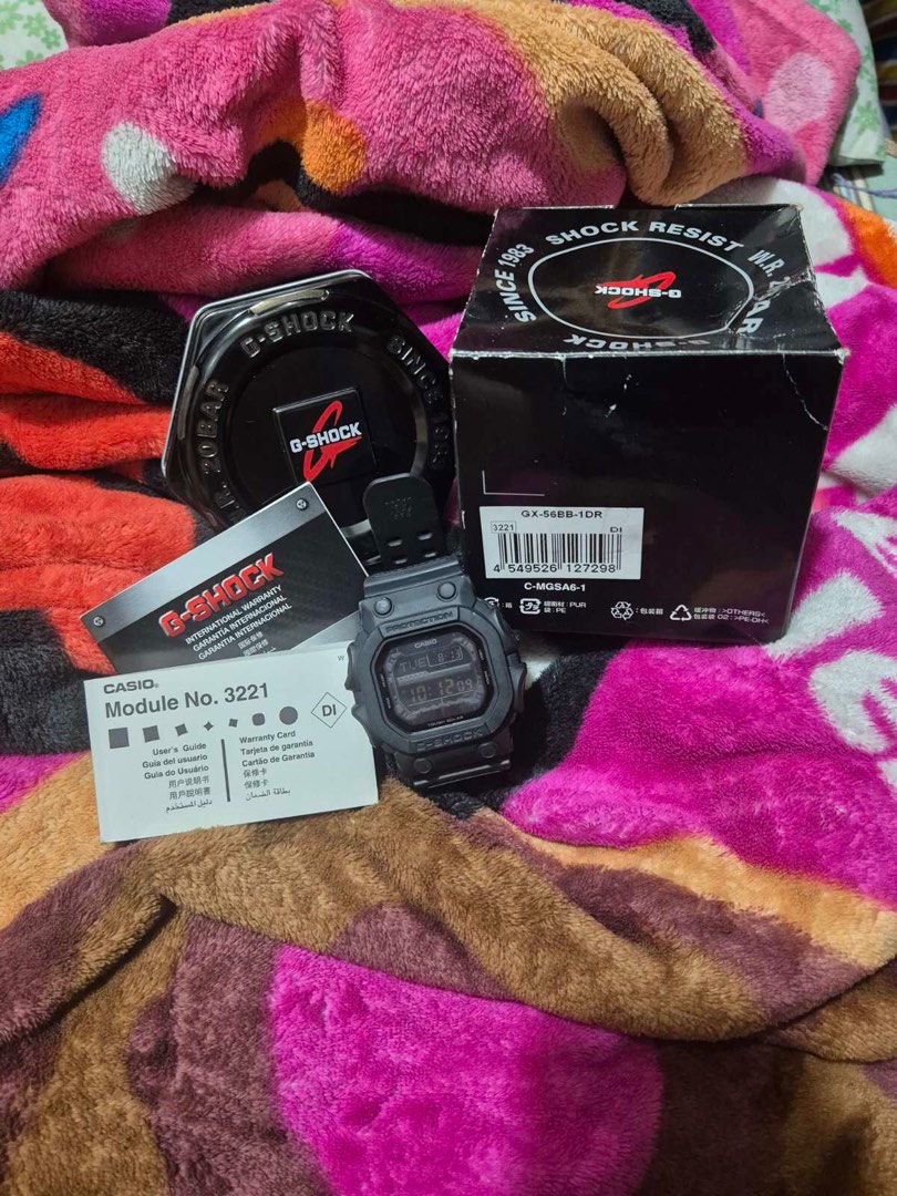 CASIO GSHOCK King of G (KOG) GX-56 SERIES GX-56BB-1, Men's Fashion ...
