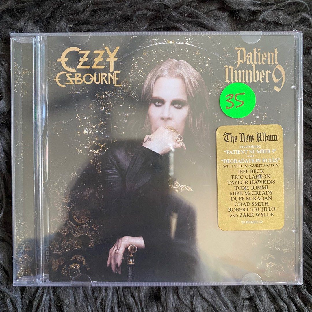 CD OZZY OSBOURNE Patient Number 9, Hobbies & Toys, Music & Media, CDs ...