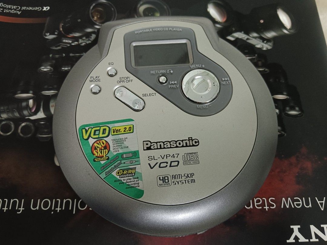 Cd vcd discman Sony audio video, Audio, Portable Audio Accessories on ...