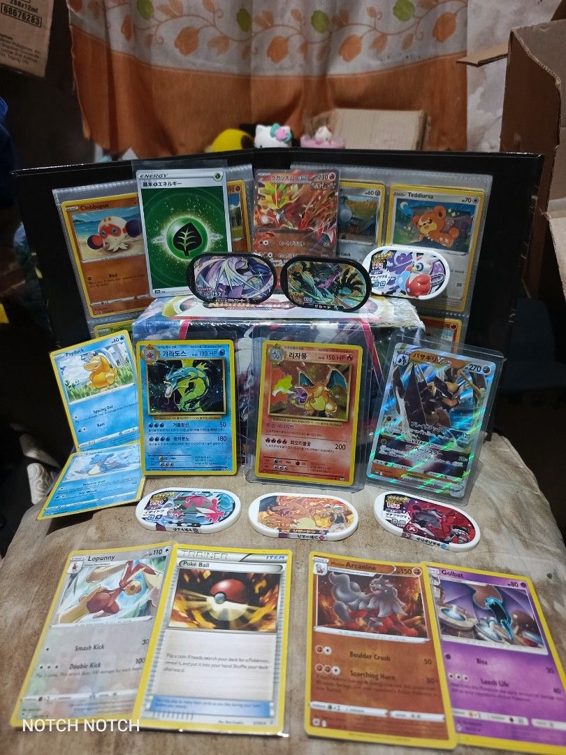 Charizard,Gyarados,etc Authentic Pokemon Tcg English/korean/japanese ...