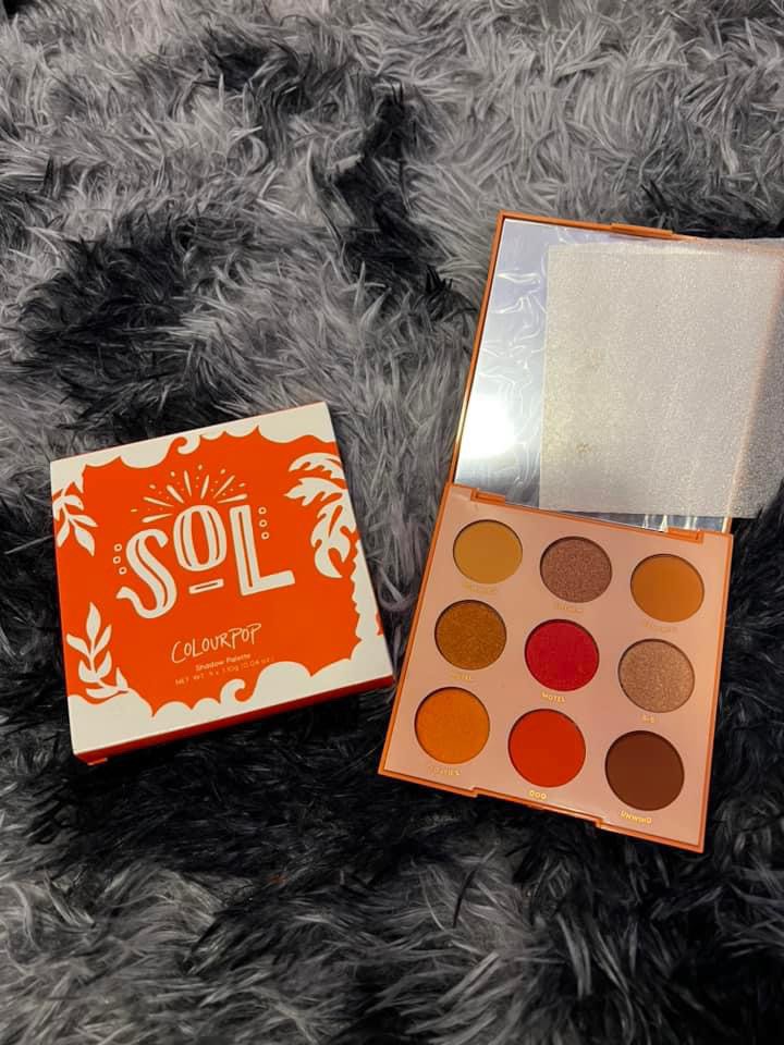Colourpop SOL eyeshadow palette, Beauty & Personal Care, Face, Makeup ...