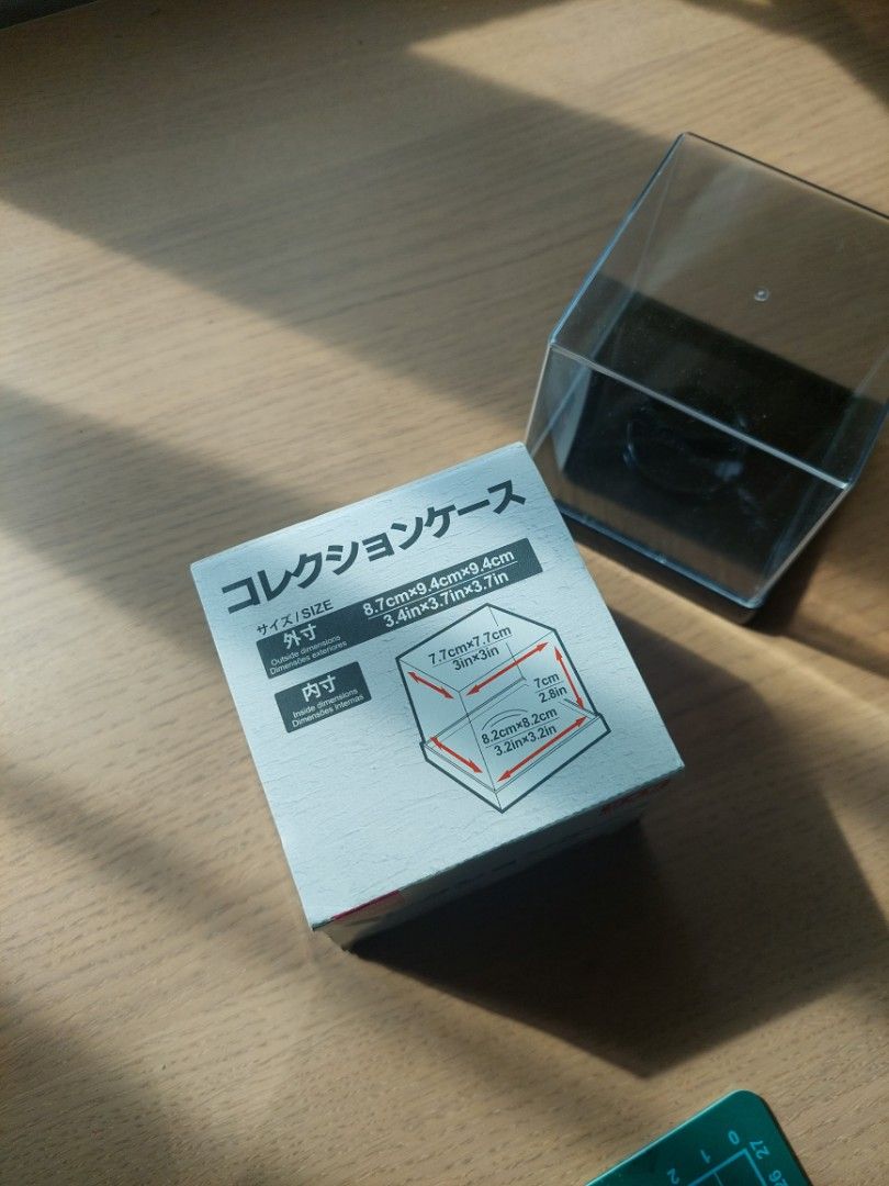 Daiso Plastic Display Box Case, Hobbies & Toys, Stationery & Craft ...
