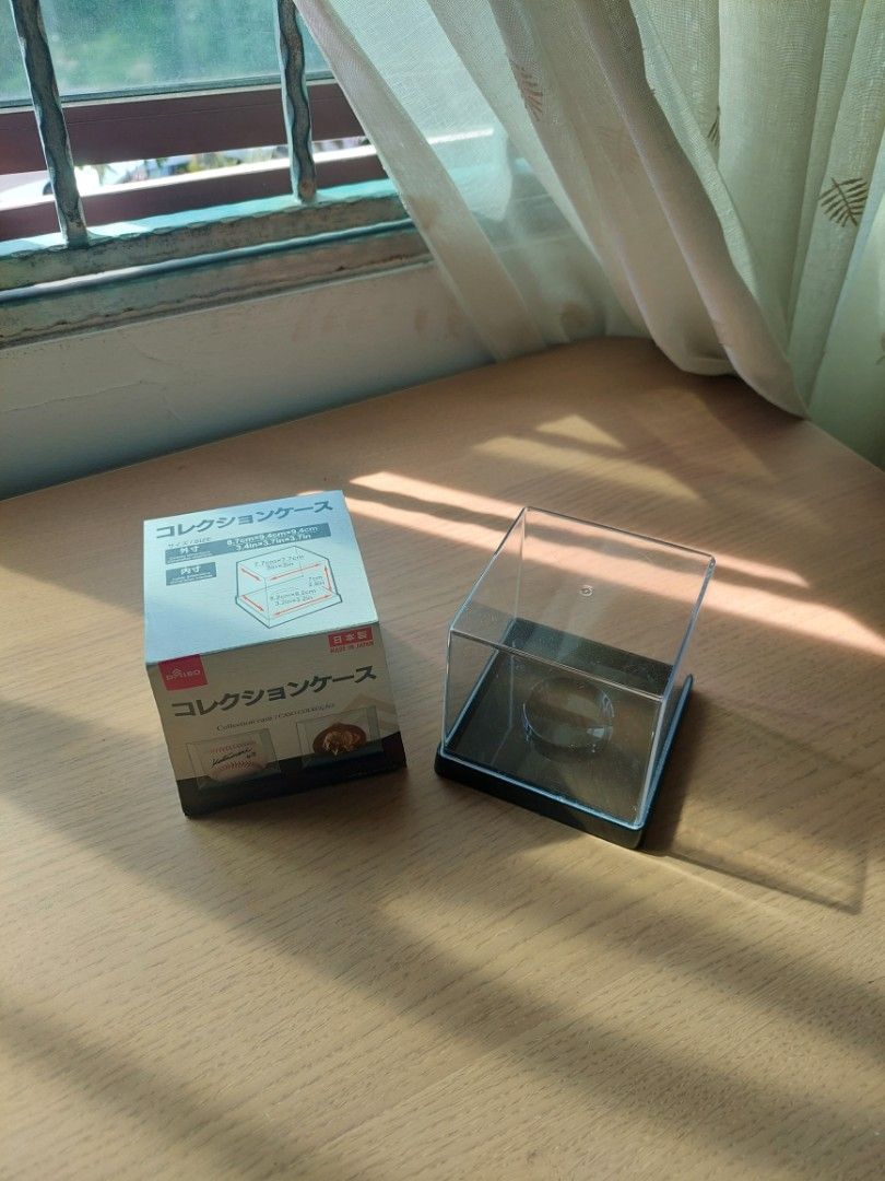 Daiso Plastic Display Box Case, Hobbies & Toys, Stationery & Craft ...