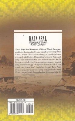 DBP: Novel Sejarah: Raja Asal Permata di Bumi Kuala Lumpur ...