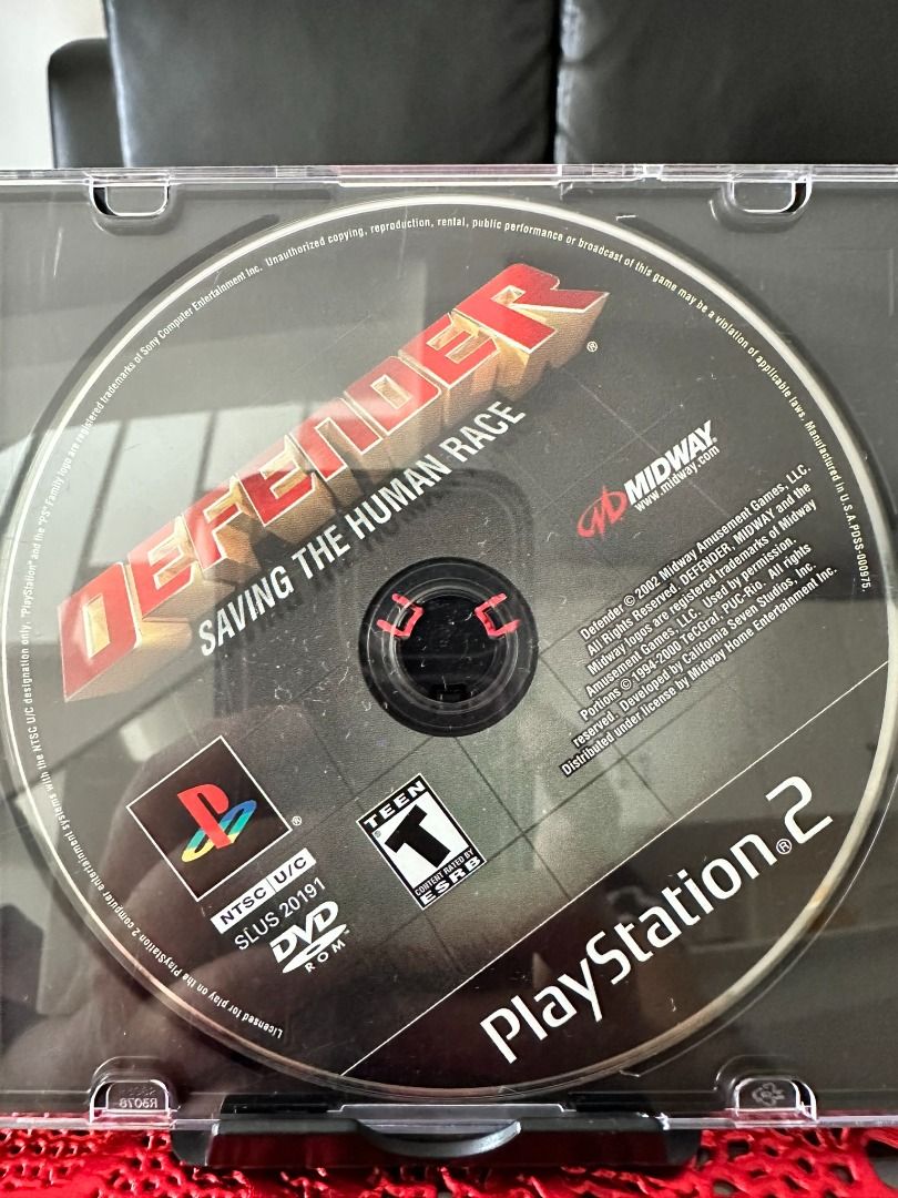 Defender: Saving the Human Race for PlayStation 2 (PS2), Video Gaming ...