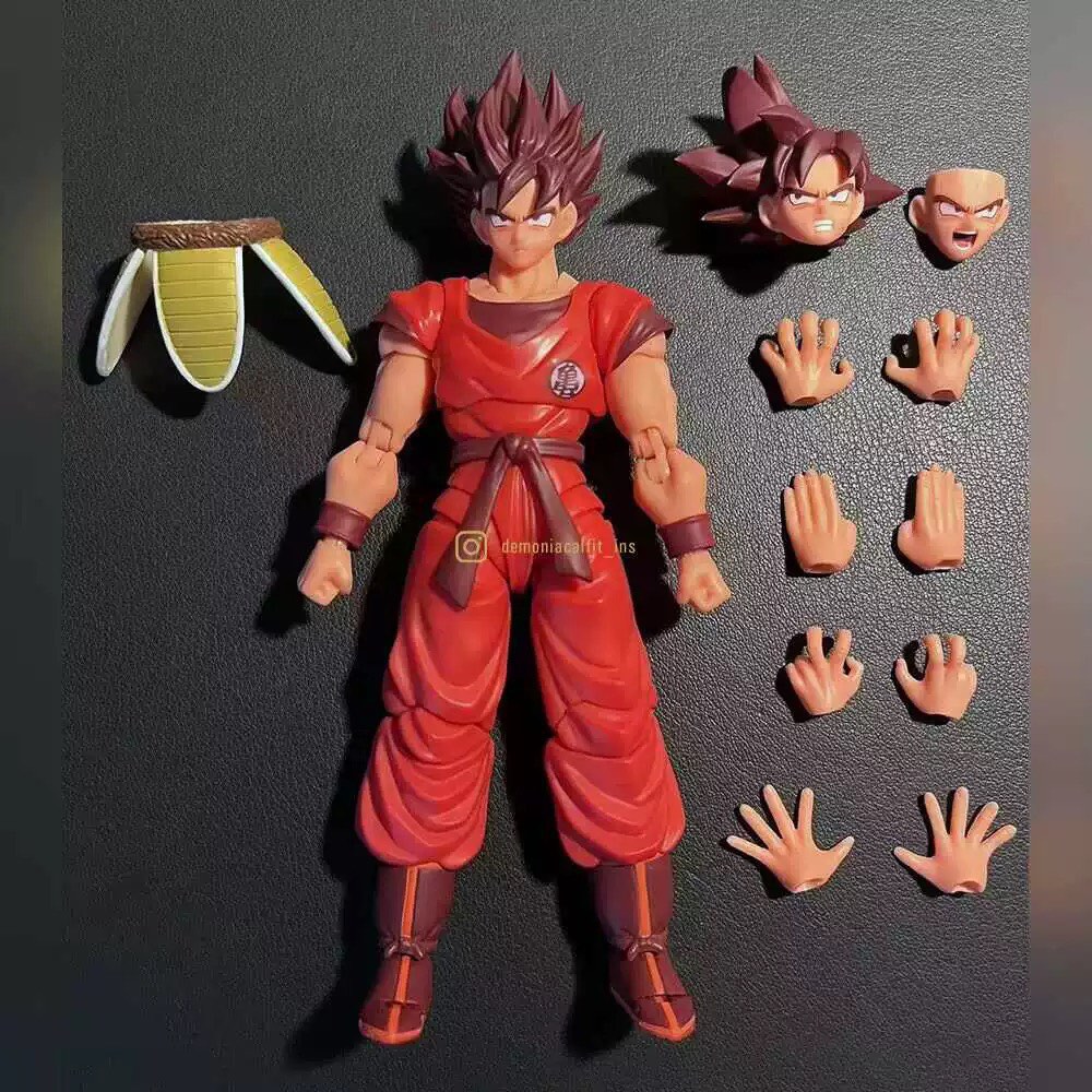 Demonical Fit SHF Dragonball Z Kaioken Goku Figure, Hobbies & Toys ...