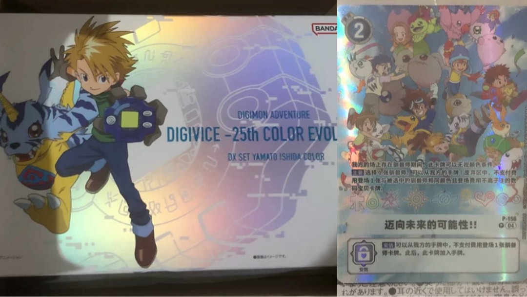 Digimon Digivice 25th Colour Evolution DX Set Ver. Matt Ishida Yamato ...